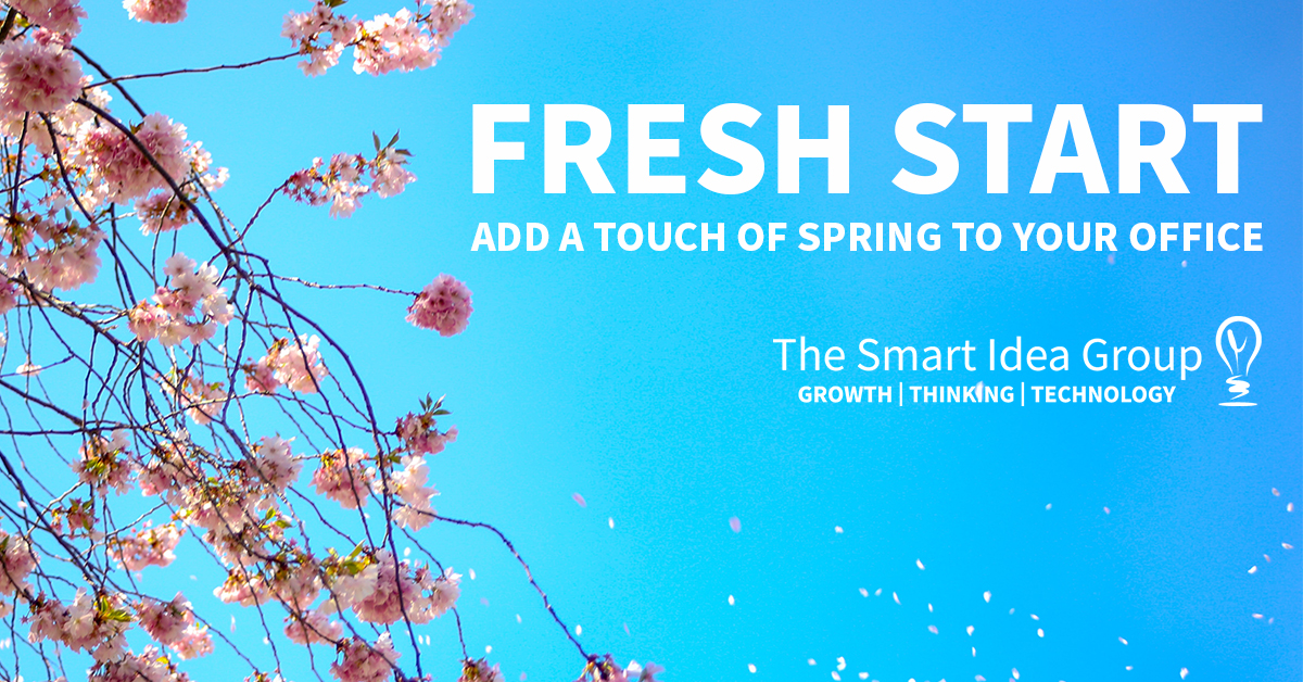Add a touch of spring to your office - Smart Idea